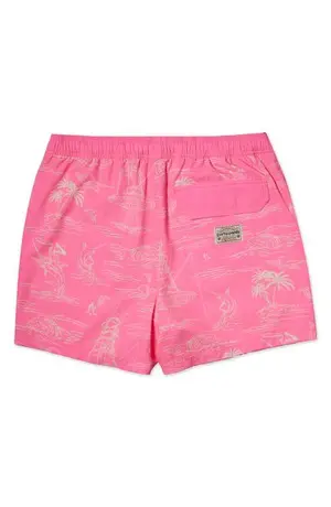 PARTY PANTS Extended Stay 5-inch Starter Swim Trunks