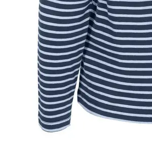 TRESPASS Yarn Dyed Stripe Long Sleeve Shirt - Navy