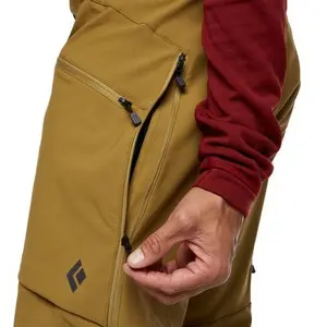 BLACK DIAMOND Dawn Patrol Softshell Pants - Dark Curry