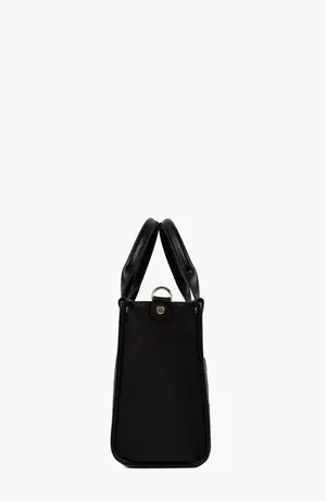 CAVALINHO Structured Handbag With Top Zip Closure - Black