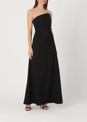 Shoshanna Midnight Stretch Crepe Dory Dress
