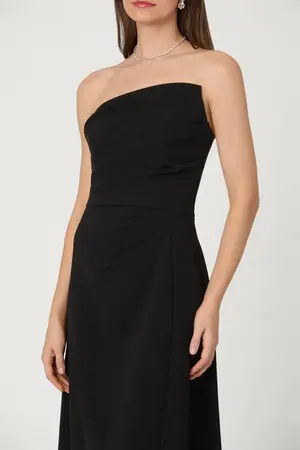 Shoshanna Midnight Stretch Crepe Dory Dress