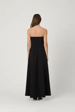 Shoshanna Midnight Stretch Crepe Dory Dress