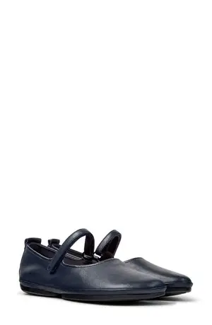 Camper Right Nina Mary Jane Flat - Dark Blue