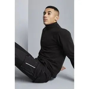 REGATTA Micro Zip Neck Fleece Top - Black