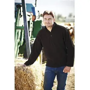 REGATTA Micro Zip Neck Fleece Top - Black