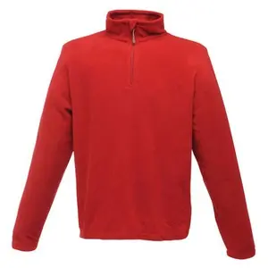 REGATTA Micro Zip Neck Fleece Top - Classic Red