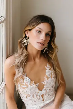 POPPY LANE London Bridal Earrings