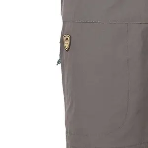 TRESPASS Rueful Shorts Woven, Quick Dry Fabric - Storm Grey