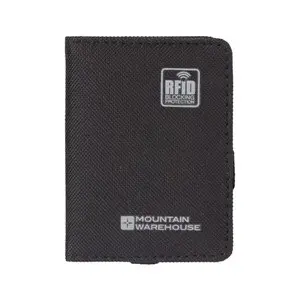 Mountain Warehouse Rfid Blocking Card Holder - Black