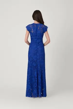 Shoshanna Lace Maxi Gown