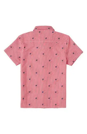 PARTY PANTS Old Glory Weekender Seersucker Shirt