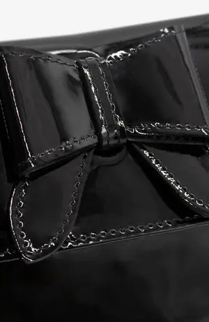 CAVALINHO All In 68 Patent Leather Clutch Bag - Black