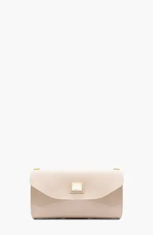 CAVALINHO All In 491 Patent Leather Clutch Shoulder Bag - Beige
