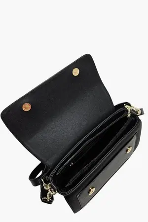 CAVALINHO Embossed Horse Shoulder Bag - Black