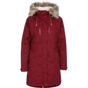 TRESPASS Faithful Waterproof Jacket Merlot