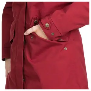 TRESPASS Faithful Waterproof Parka With Fur Trim