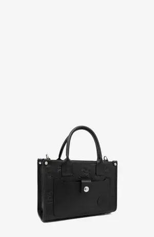 CAVALINHO Cavalo Lusitano 524 Embossed Leather Handbag
