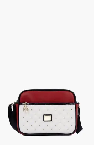 CAVALINHO Craft 324 Crossbody Bag - Navy/red