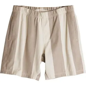 KAVU Seaboard Striped Shorts - Sandshell