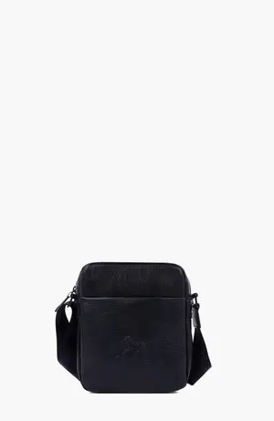 Cavalinho Sailor Leather Crossbody Bag - Navy