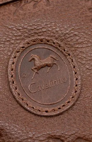 Cavalinho Embossed Leather Crossbody Bag