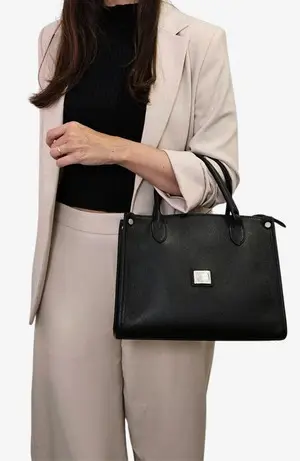 CAVALINHO Muse 480 Pebbled Leather Handbag