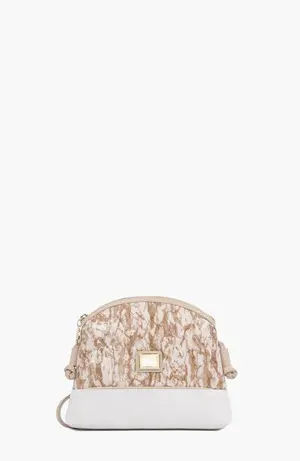 CAVALINHO Acqua Marine 5 Small Crossbody Bag - Beige/white