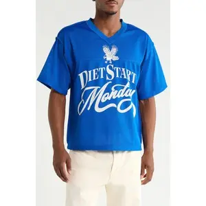 DIET STARTS MONDAY State Champs Mesh Practice Jersey - Blue/white