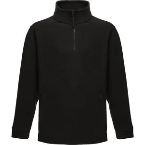 REGATTA Thor Overhead Half Zip Anti-pill Fleece Top - Black