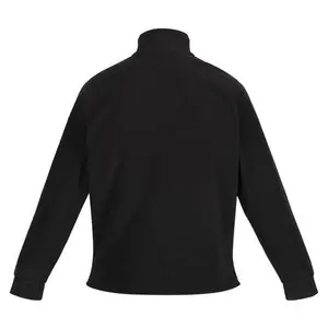 REGATTA Thor Overhead Half Zip Anti-pill Fleece Top - Black