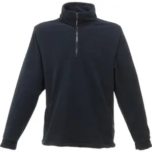 REGATTA Thor Overhead Half Zip Anti-pill Fleece Top - Dark Navy