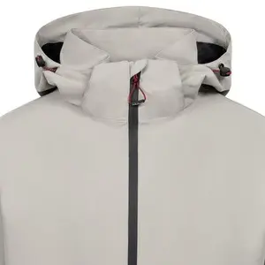 TRESPASS Westford Waterproof Jacket With Hood - Graystone