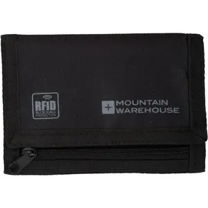 Mountain Warehouse Logo Rfid Blocking Wallet - Black
