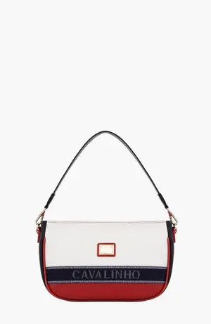 CAVALINHO Only 615 Handbag - Navy/white/red