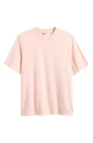 MALBON Bermuda Playa Graphic Cotton T-shirt - Rosy Touch