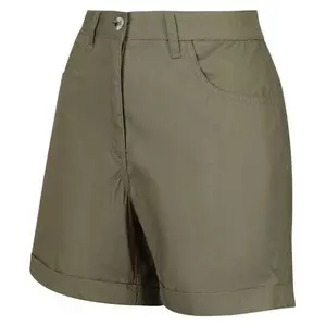 REGATTA Pemma Cotton Shorts - Four Leaf Clover