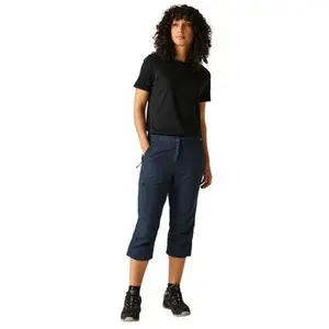REGATTA Chaska Iii Walking Capri Trousers - Navy