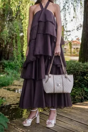 Cavalinho Monogrammed Leather Shoulder Bag