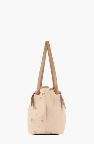 Cavalinho Monogrammed Leather Shoulder Bag