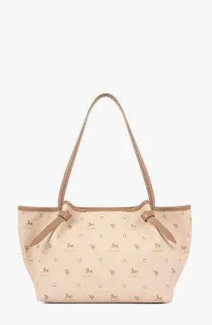 Cavalinho Monogrammed Leather Shoulder Bag