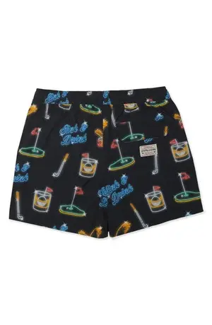 PARTY PANTS Sink And Drink Happy Hour Swim Trunks