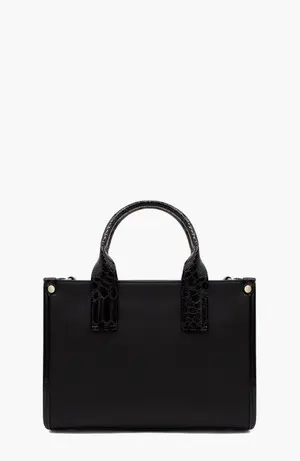 CAVALINHO Quilted Leather Handbag With Stud Accents