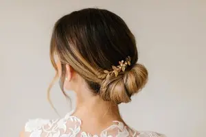 POPPY LANE Cleo Bridal Comb - Gold