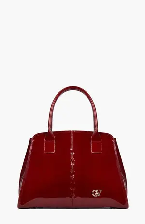 CAVALINHO Limited Edition Patent Leather Handbag