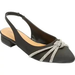 COMFORTVIEW Evelyn Slingback - Black