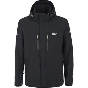 TRESPASS Oswalt Dlx Waterproof Jacket - Black