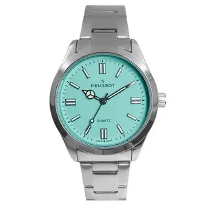 PEUGEOT Sport Stainless Steel Bracelet Watch- 36mm - Blue