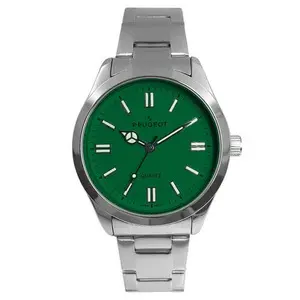 PEUGEOT Sport Stainless Steel Link Bracelet Watch 36mm - Green