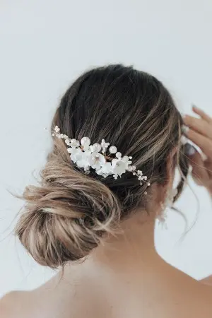 POPPY LANE Lark Bridal Comb - Gold